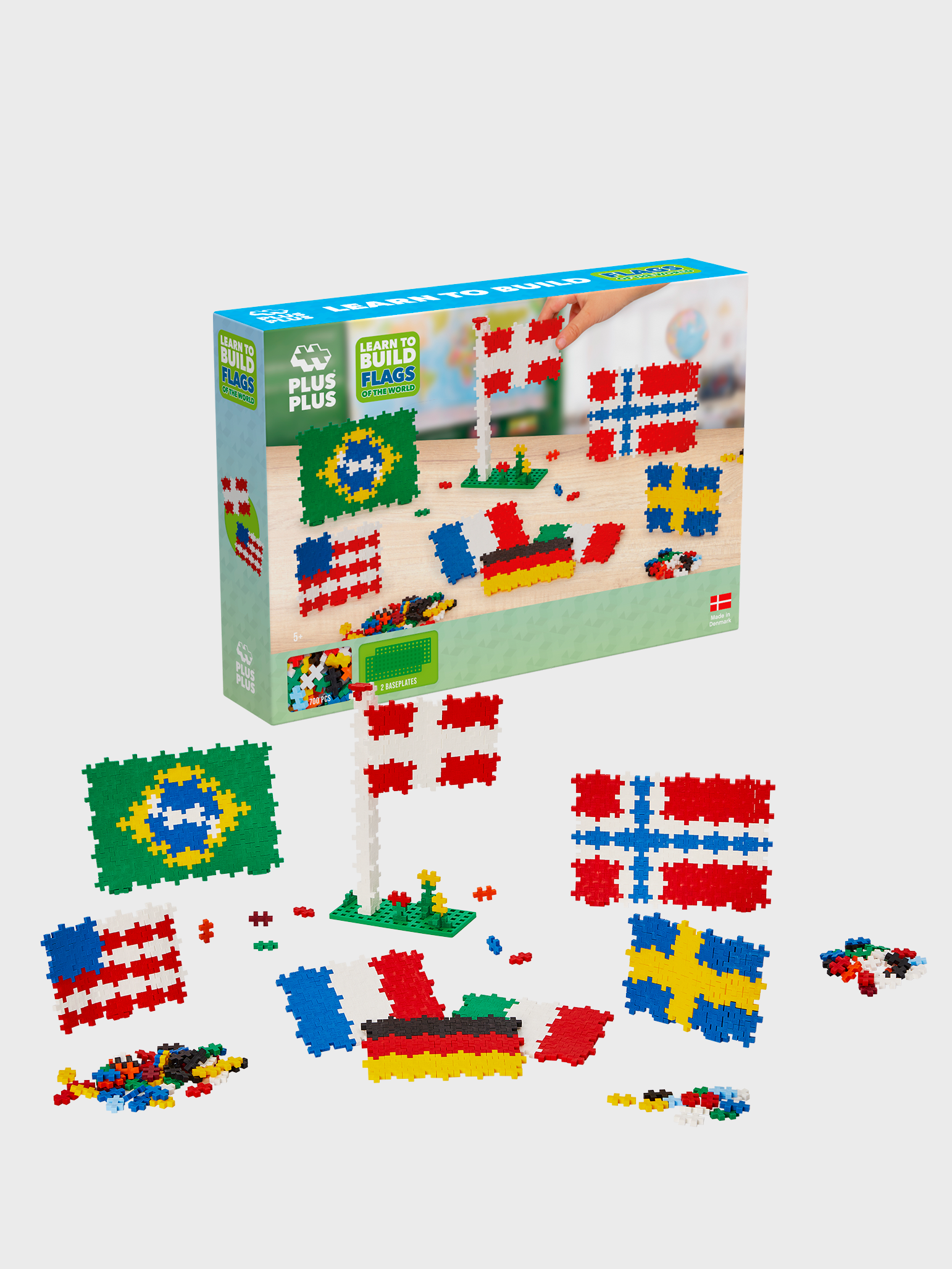 Learn to Build - Flaggor från hela världen