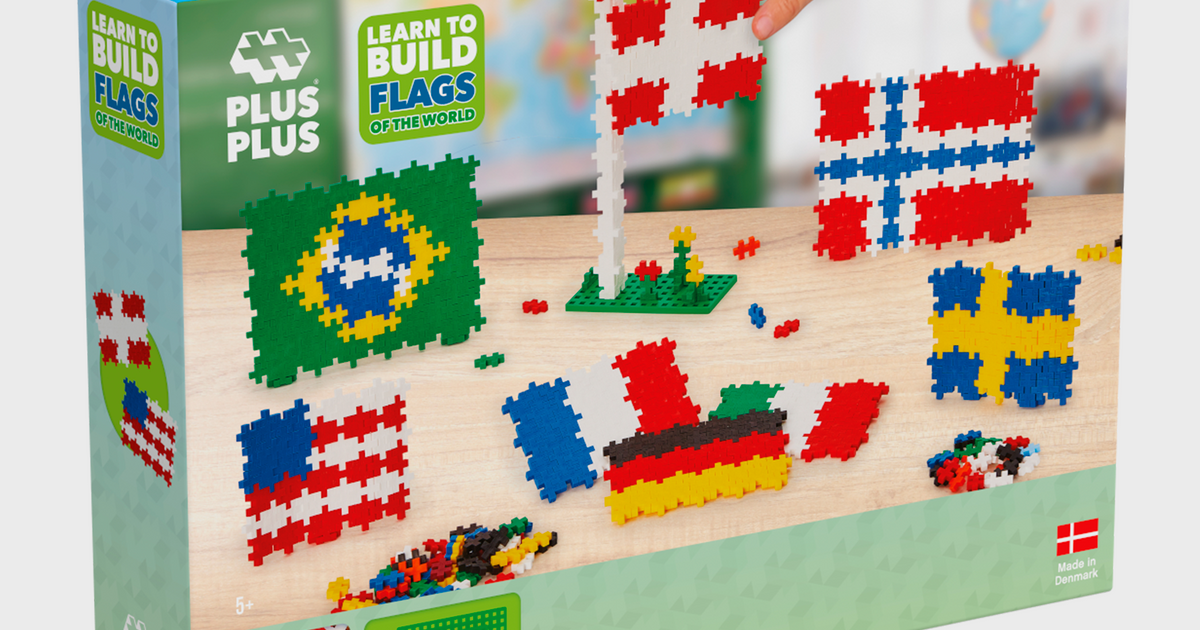 Learn to Build - Flaggor från hela världen